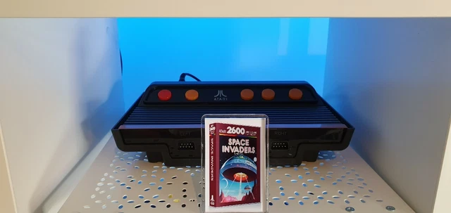 SPACE INVADERS ATARI Display Cover Logo With Support Stand Fridge Magnet £2.50 - PicClick UK